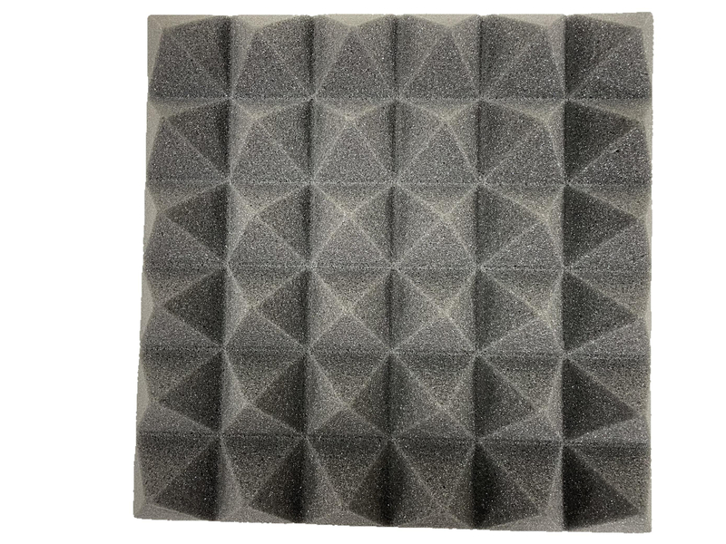 Flame Retardant Polyurethane Pyramid Shape Acoustic Foam Panels 阻燃PU金字塔 ...